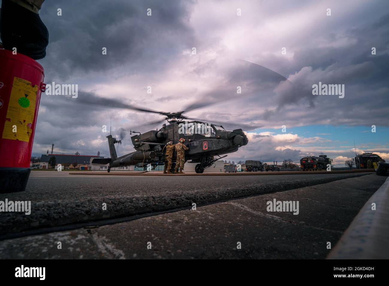 On March 17, 2021,12th CAB launched 14 Apaches from the 1st Battalion ...