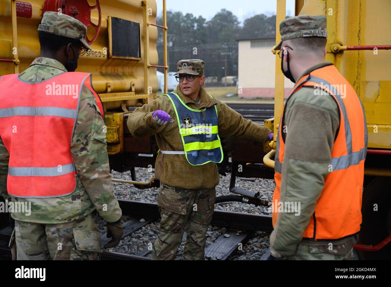 U.S. Army Sgt. 1st Class Adesina Kohl, 757th Expeditionary Railway ...