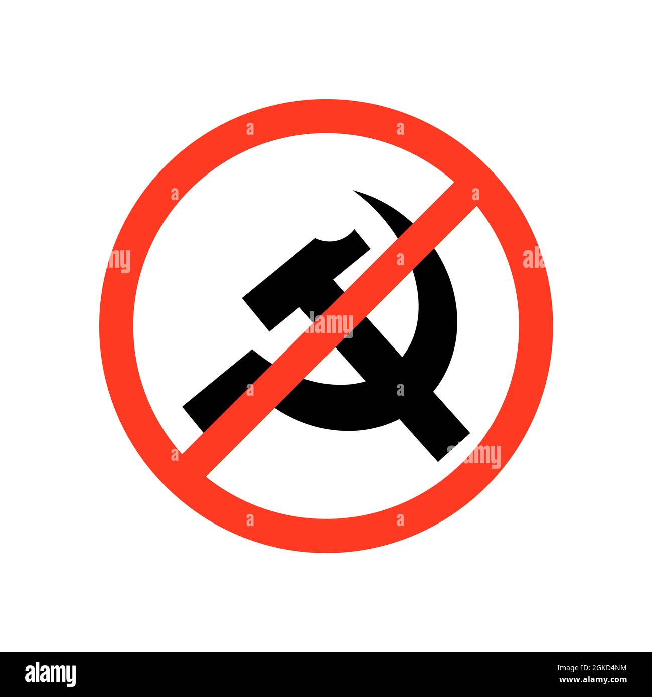 Anti communism sign hi-res stock photography and images - Alamy