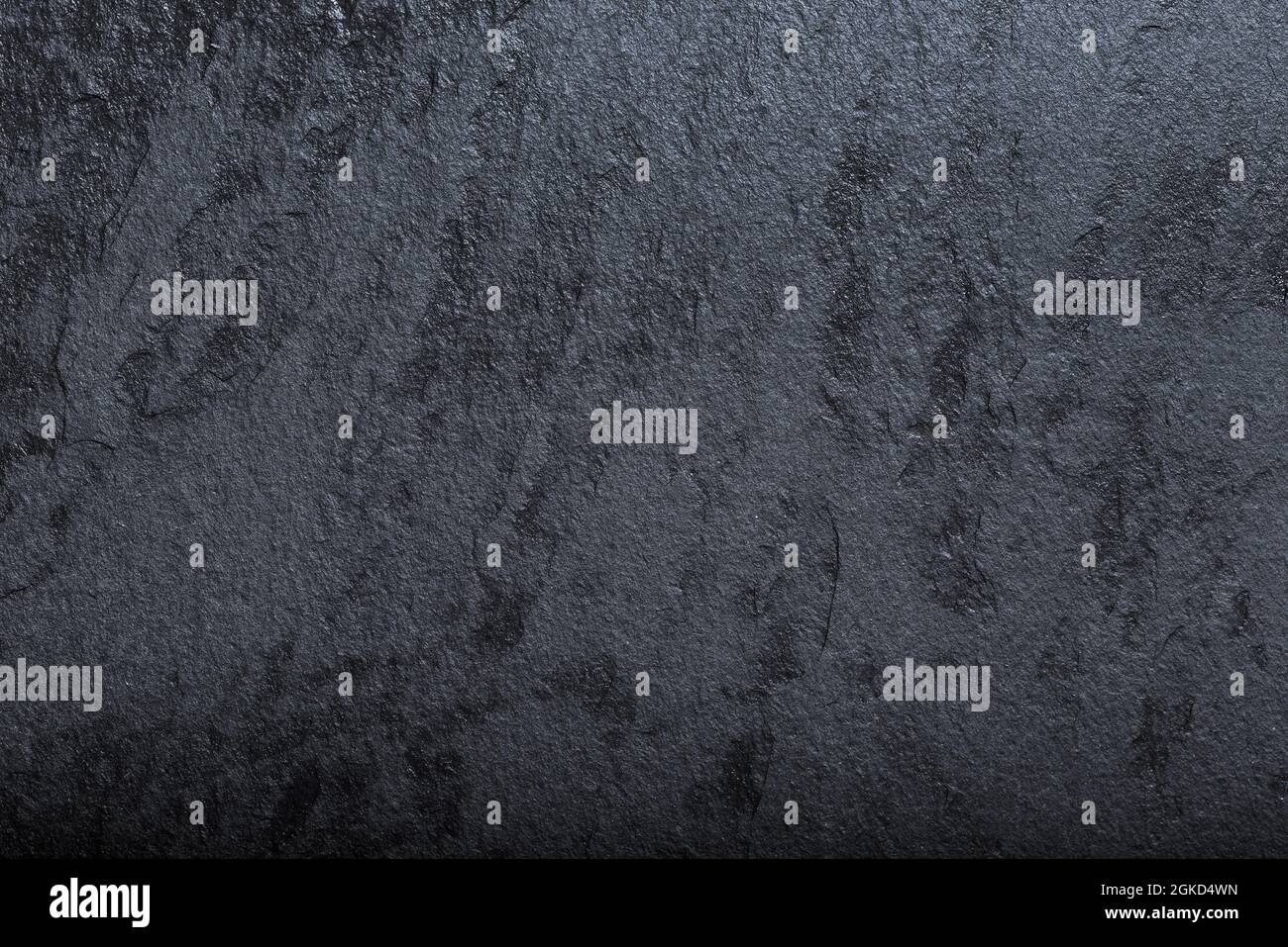 Deep dark wet shale black stone plate surface background Stock Photo ...