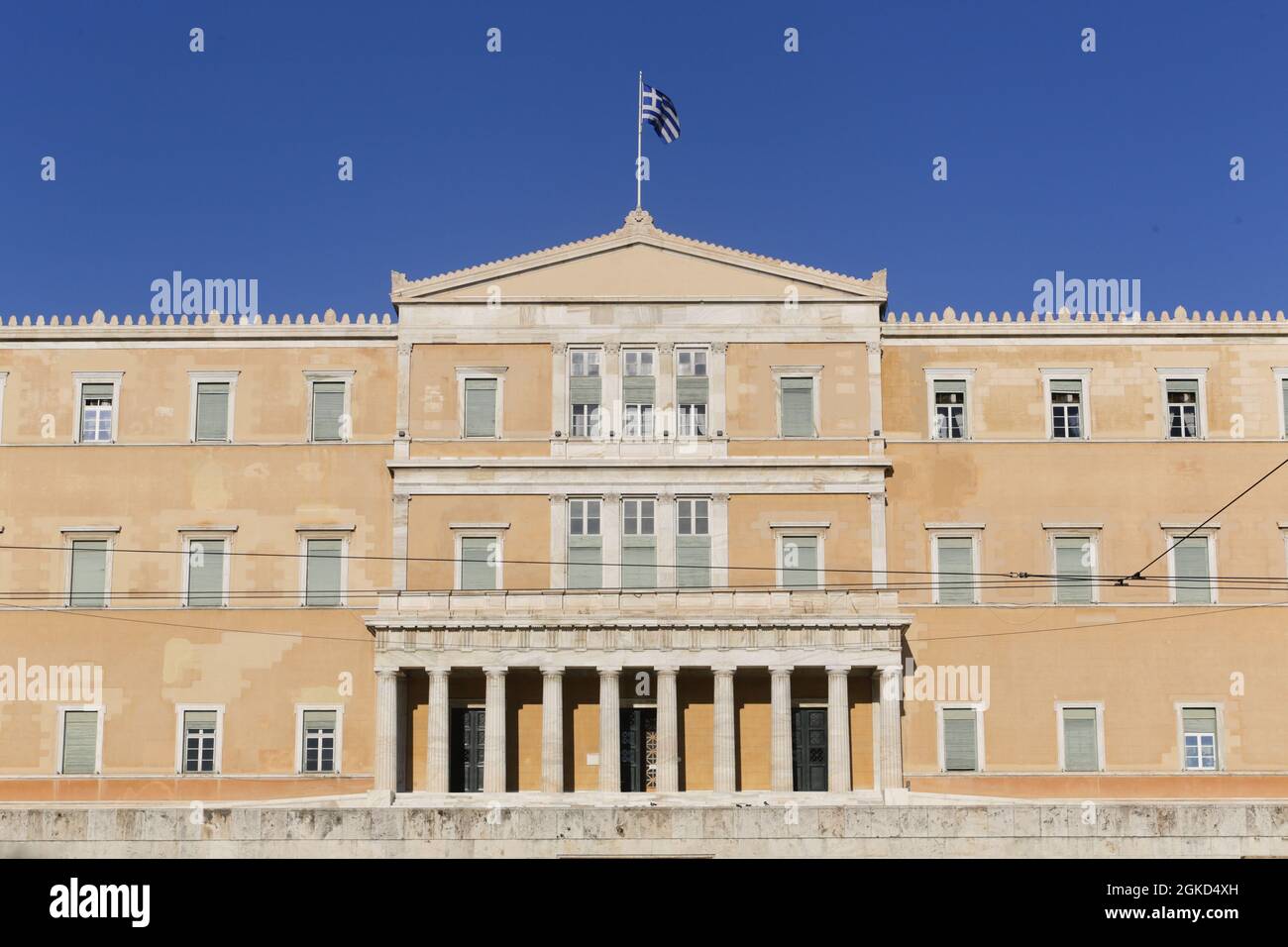 The Hellenic Parliament building in Athens, Greece Stock Photo - Alamy