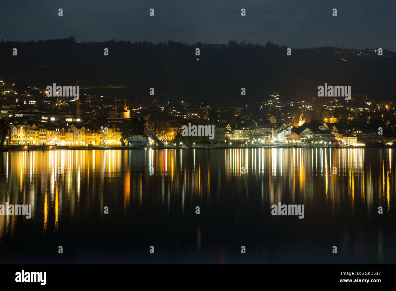 The famous Lake of Zug in Switzerland Stock Photo - Alamy
