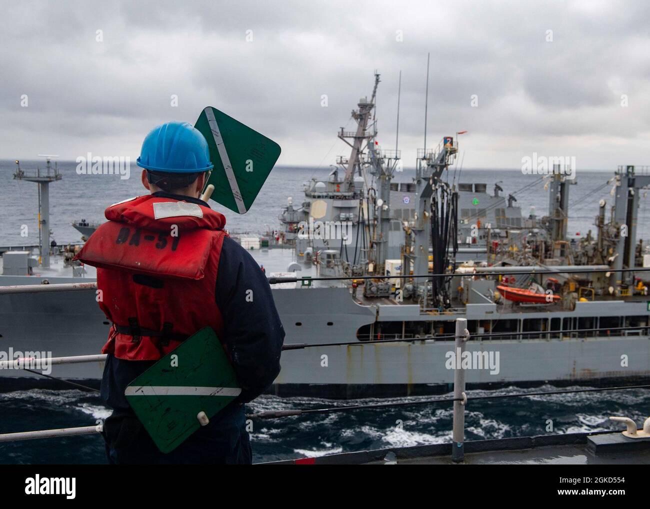 210317-N-NQ285-1105 ATLANTIC OCEAN (March 17, 2021) Seaman Cory ...