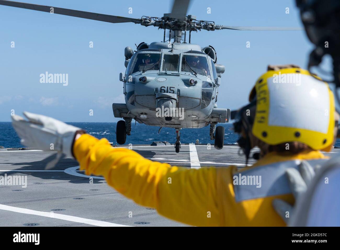 SAGAMI BAY (March 17, 2021) - Boatswain's Mate 2nd Class Hilary Huff ...