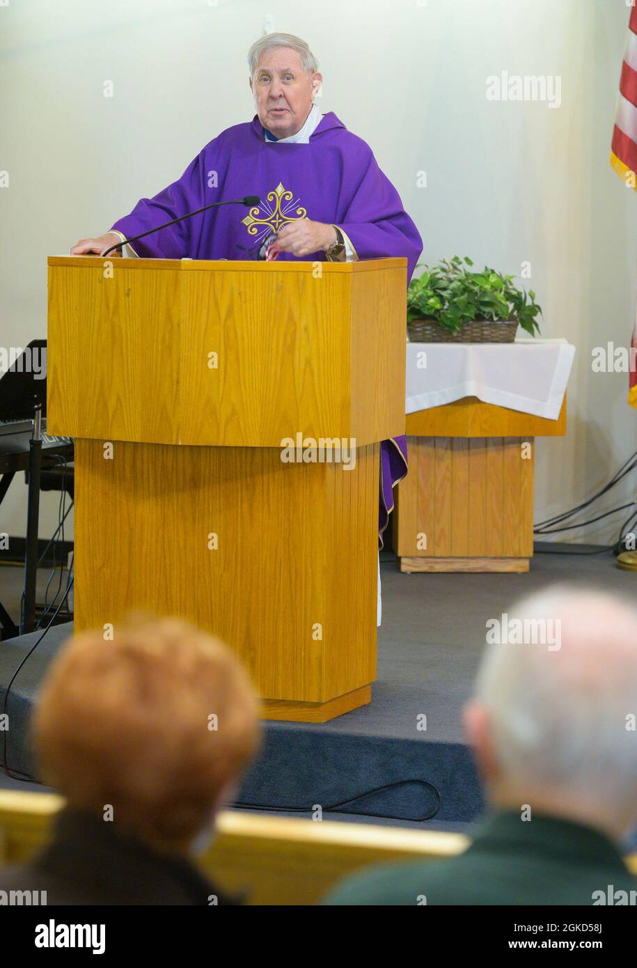 The Rev. Don Moss, a civilian chaplain with the 88th Air Base Wing ...