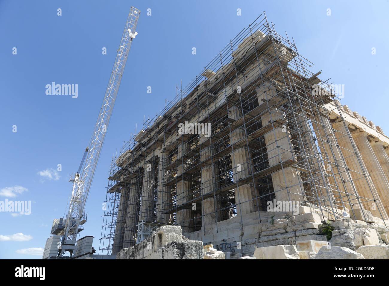 The Parthenon at the Acropolis in Athens, Greece Stock Photo - Alamy