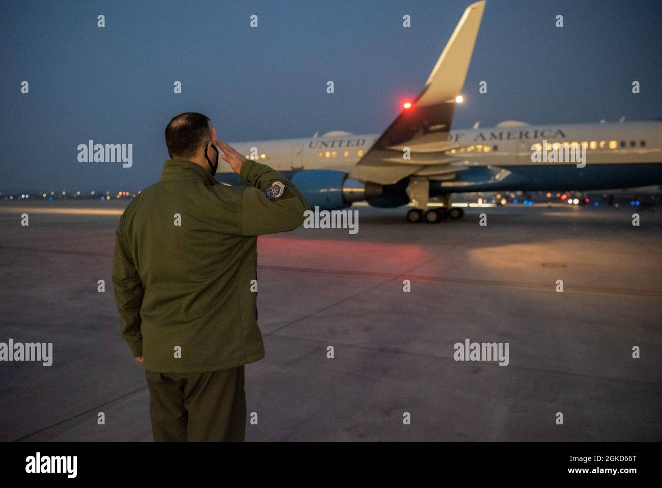 U.S. Air Force Lt. Gen. Scott L. Pleus, Seventh Air Force Commander ...