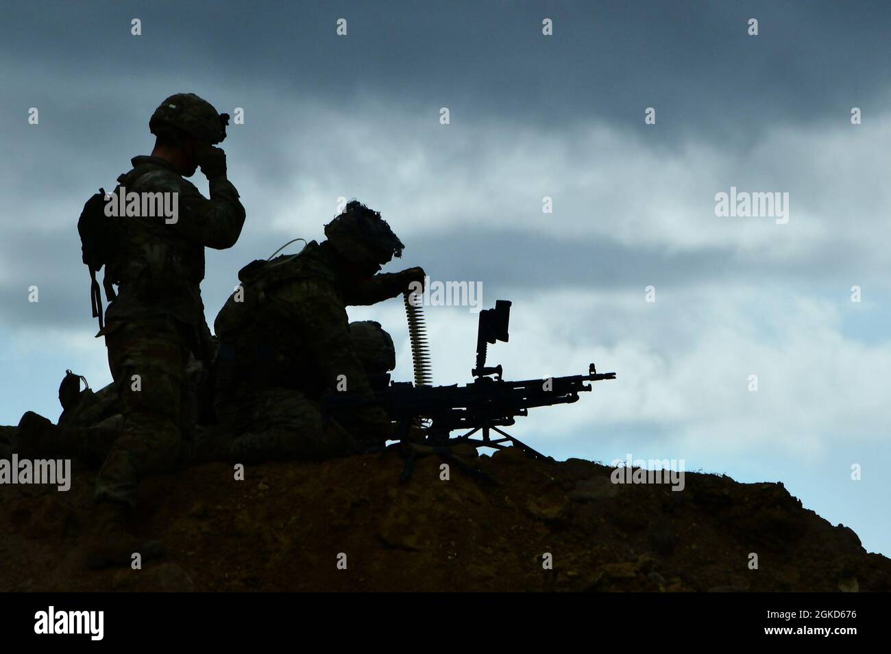 U.S. Army paratroopers assigned to Legion Company, 1-503rd Infantry ...