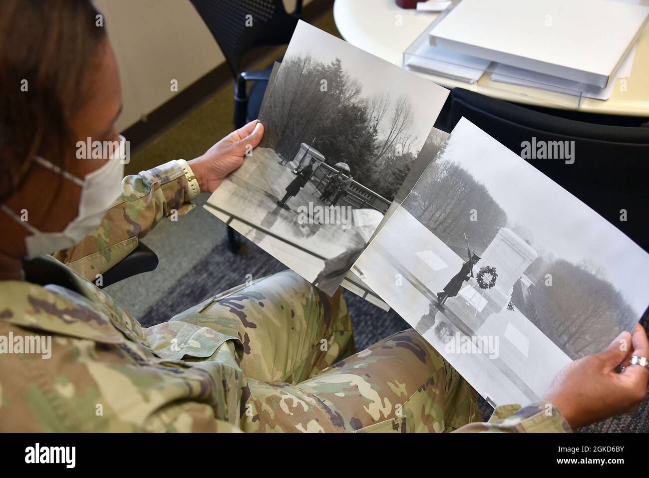 Sgt. Maj. Danyell (Wilson) Walters, senior enlisted adviser for U.S ...