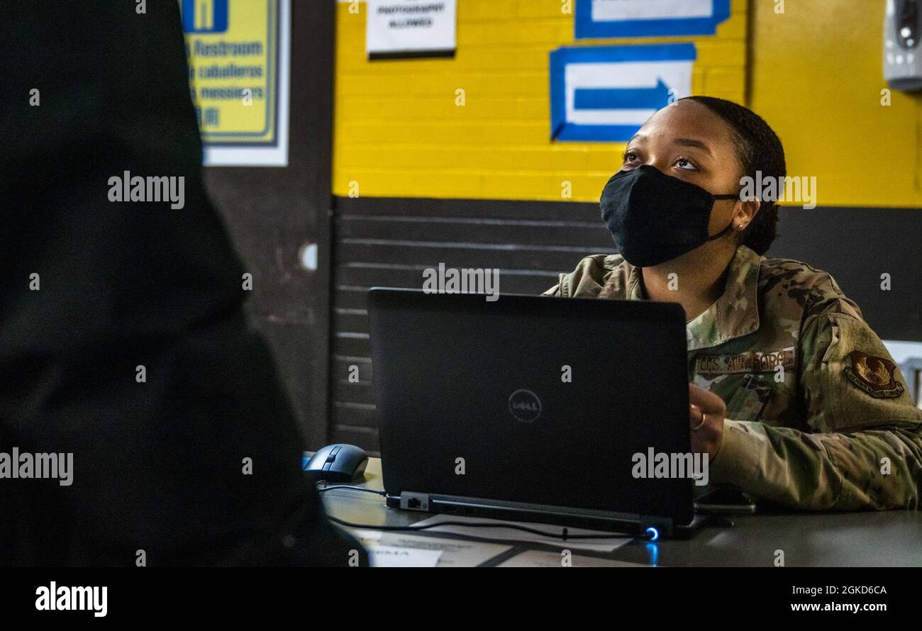 U.S. Air Force Airman 1st Class Tyesha Thomas, a native of Miami ...