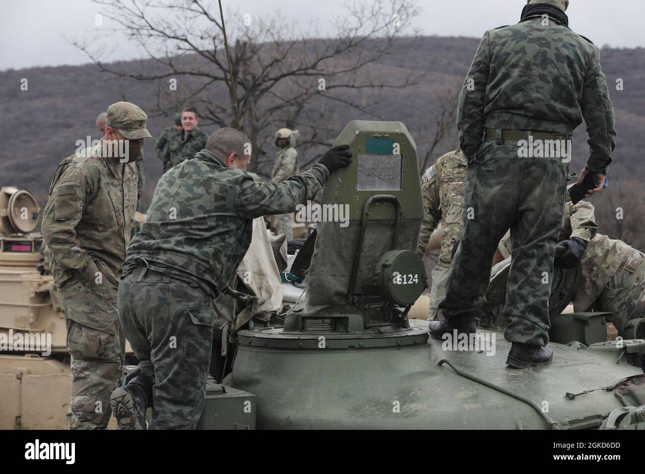 NOVO SELO TRAINING AREA, Bulgaria— Bulgarian soldiers show Soldiers ...