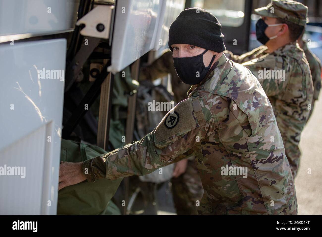 U.S. Army National Guard Soldiers, with the New Jersey National Guard’s ...
