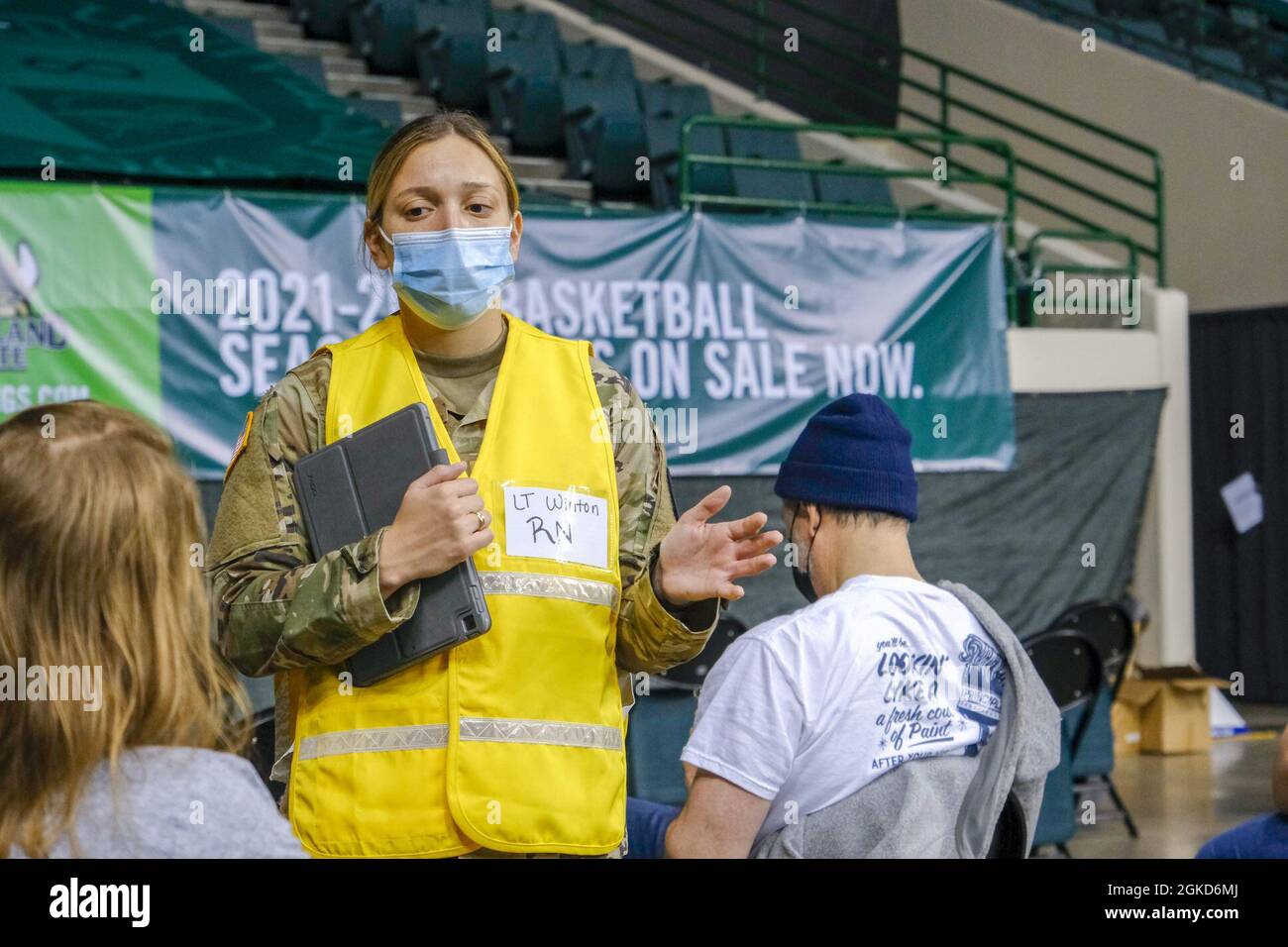 U.S. Army 1st Lt. Talya Winton, a native of Fort Lauderdale, Florida ...