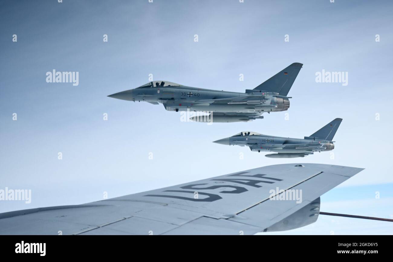 German Air Force Eurofighter Typhoon High Resolution Stock Photography ...