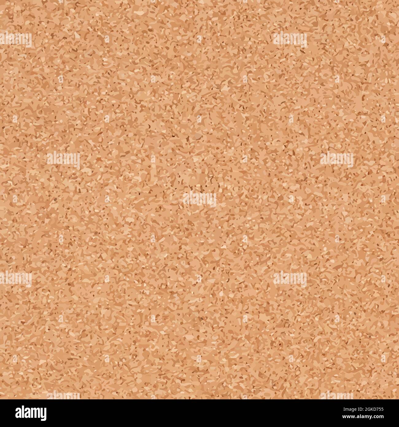 Seamless realistic cork background tileable pattern vector illustration ...
