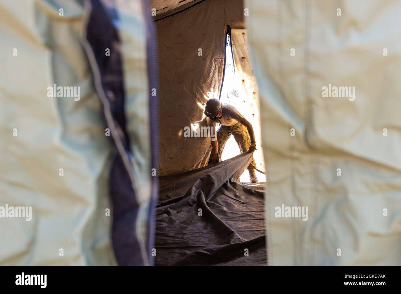 Naval enterprise tactical command control tent configuration hi-res ...