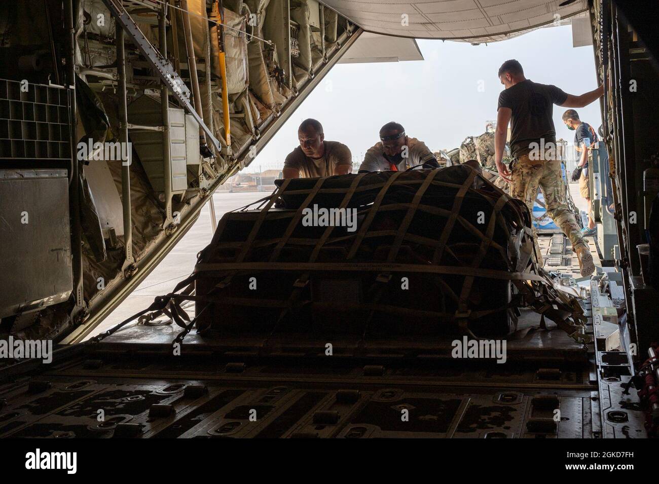 U.S. service members from the 37th Airlift Squadron, the Joint Response ...