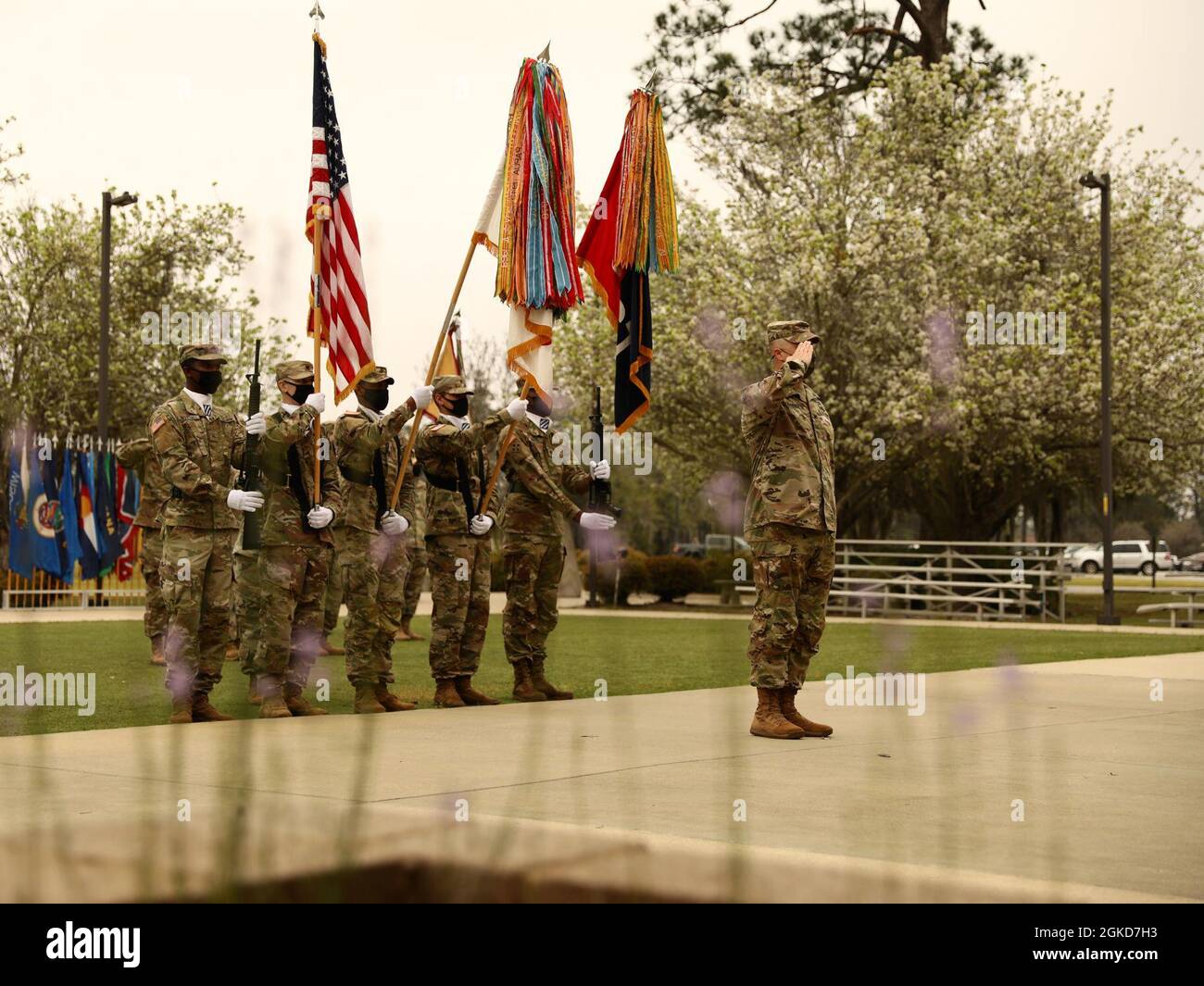 Col. Steve Erickson, commander of the 3rd Division Sustainment Brigade ...