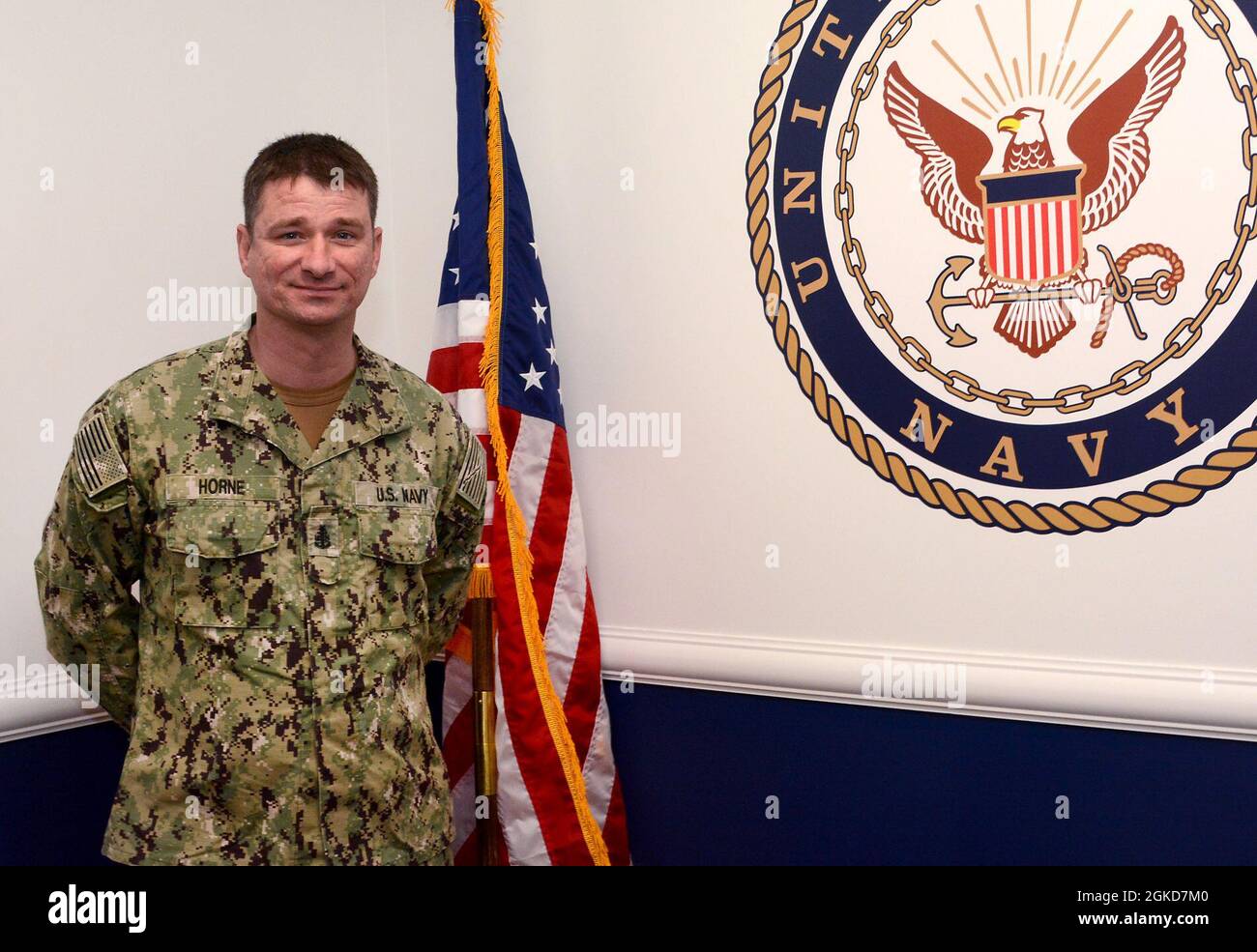 SEVEN HILLS, Ohio (March 18, 2021) - Senior Chief Navy Counselor Terry ...