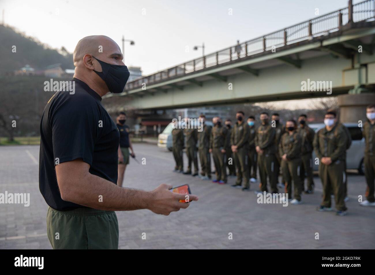 U.S. Marine Corps Sgt. Maj. Roberto Lopez, sergeant major of ...
