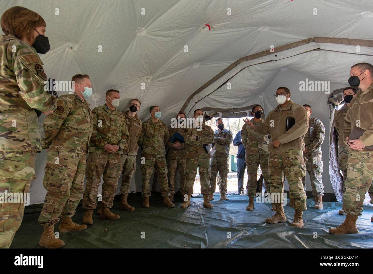 U.S. Air Force Maj. Gen. Randall Reed, Third Air Force Commander, and ...