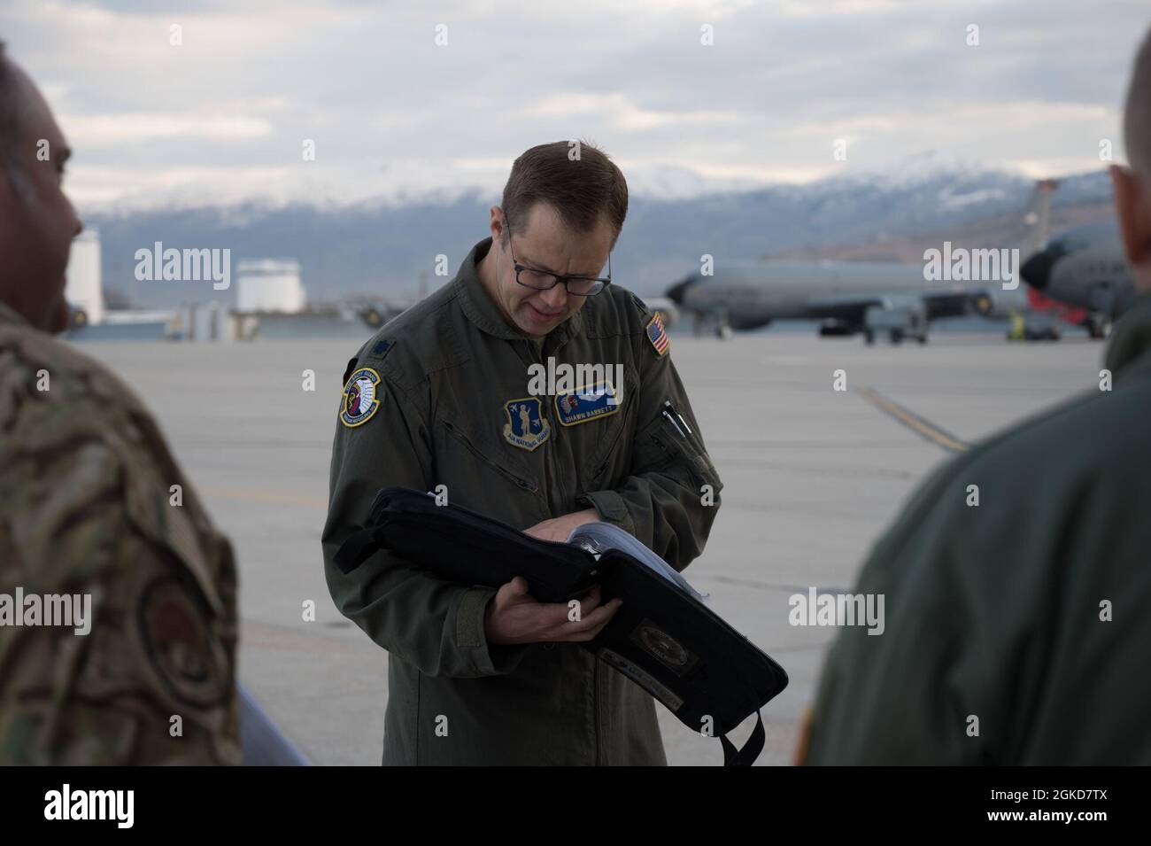 Utah Air National Guard Lt. Col. Shawn Barrett, 191st Air Refueling ...