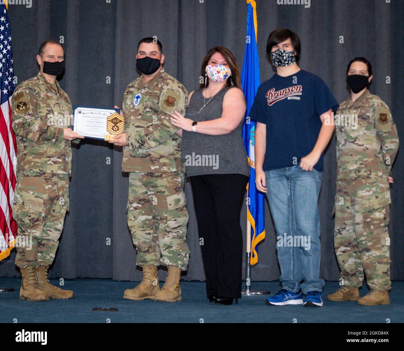 Master Sgt. Steven Watson, Air Force Global Strike Command senior ...