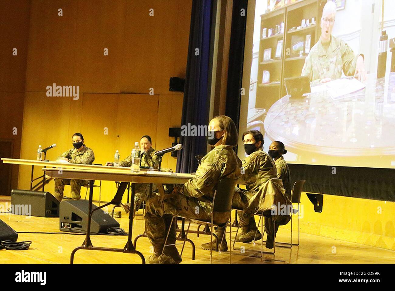 The women’s panel, moderated by West Point Garrison Commander, Col ...
