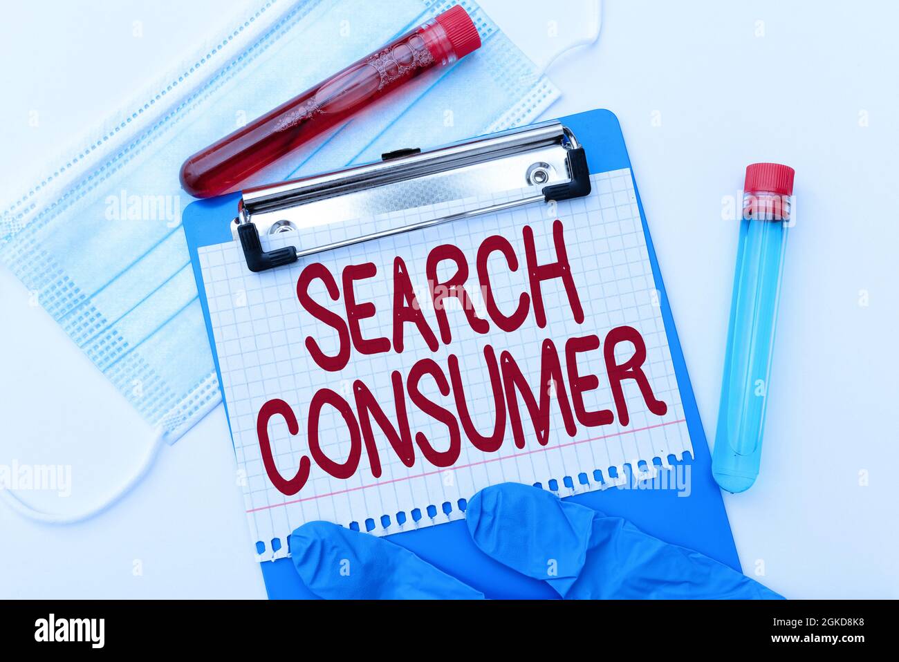 Conceptual display Search Consumer. Word Written on research ...