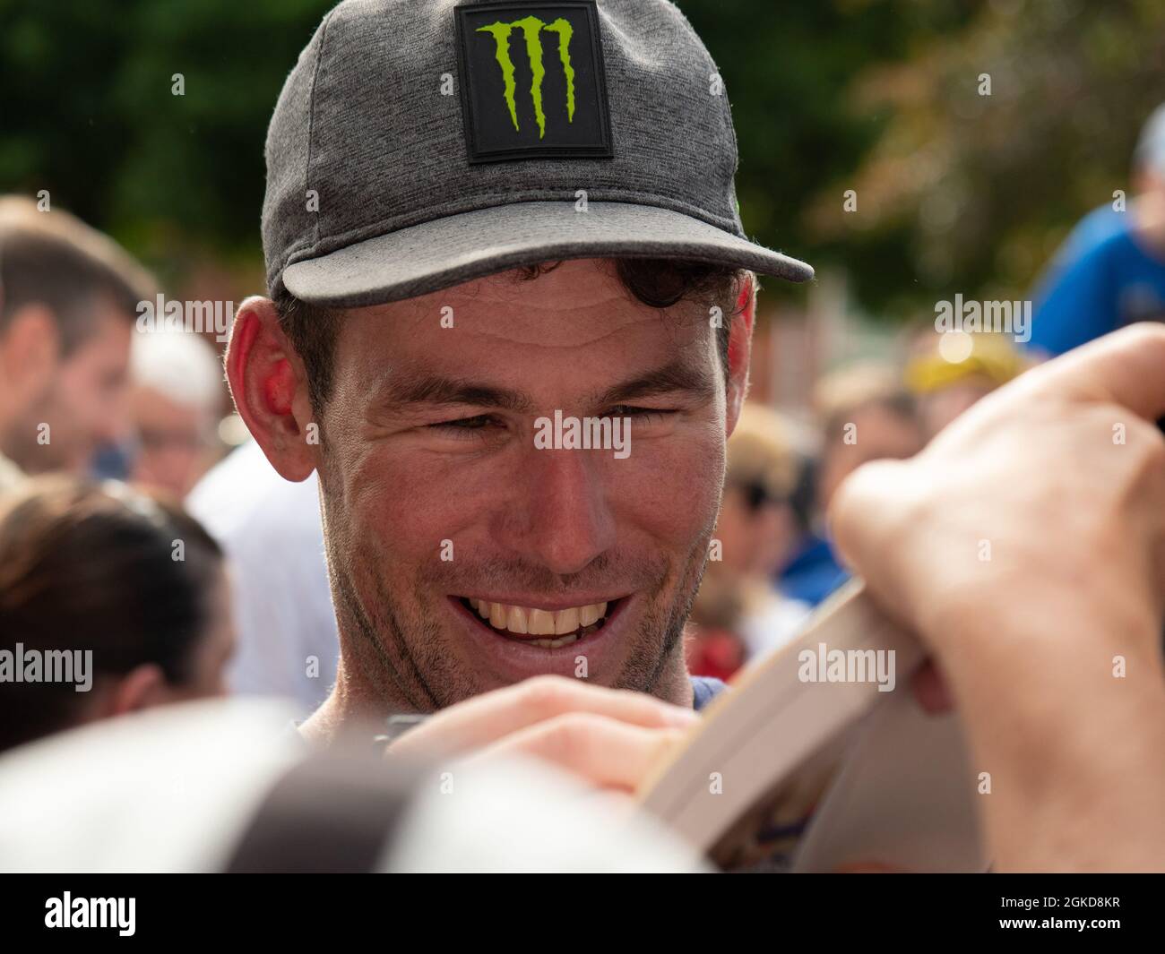 World Class cyclist Mark Cavendish post race Stock Photo - Alamy