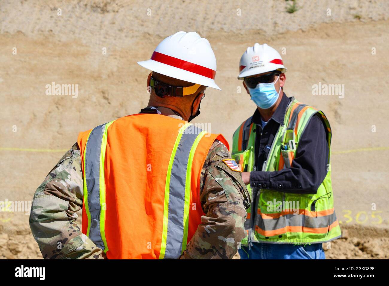 Henri Mulder, embankment engineer with the U.S. Army Corps of Engineers ...
