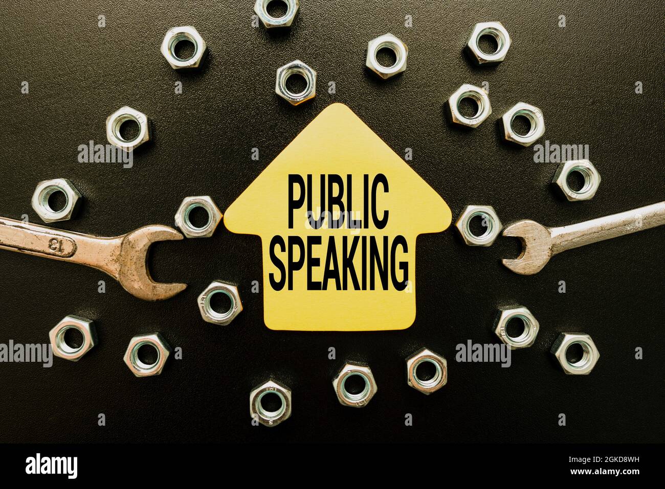Inspiration showing sign Public Speaking. Word Written on art of ...