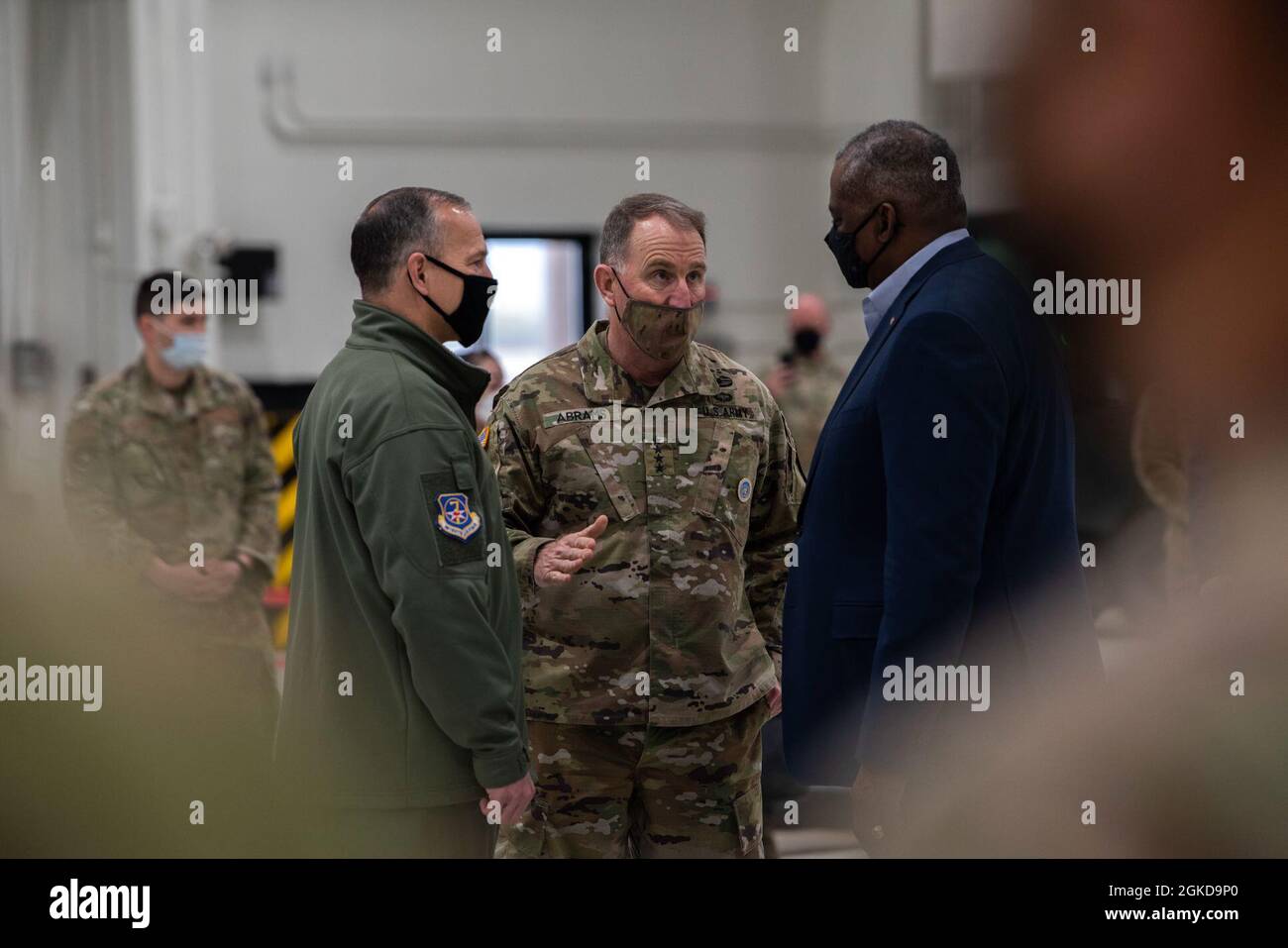 U.S. Air Force Lt. Gen. Scott L. Pleus, Seventh Air Force Commander ...