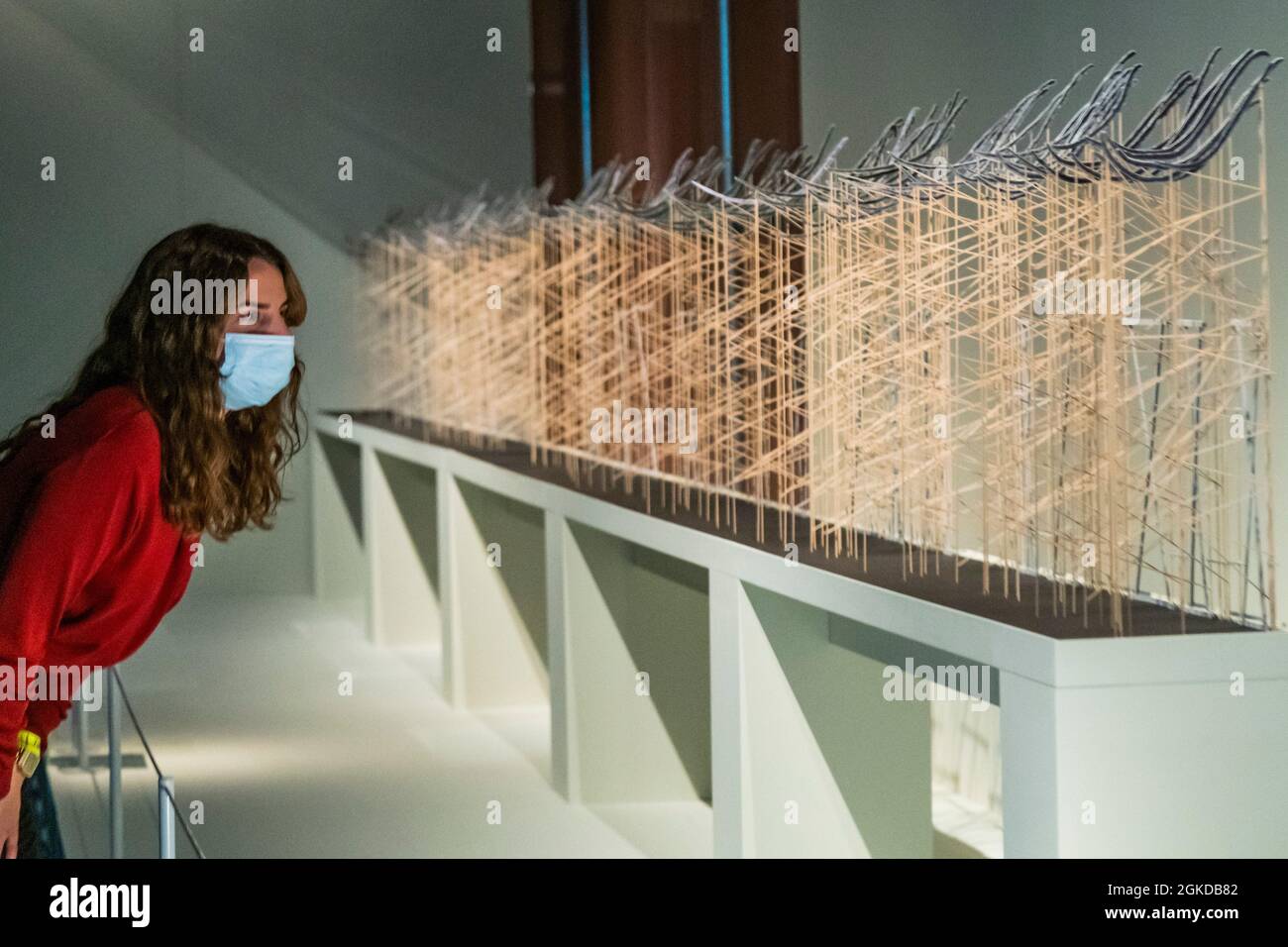 London, UK. 14th Sep, 2021. Golnar Adili, Ye Harvest From the Eleven ...