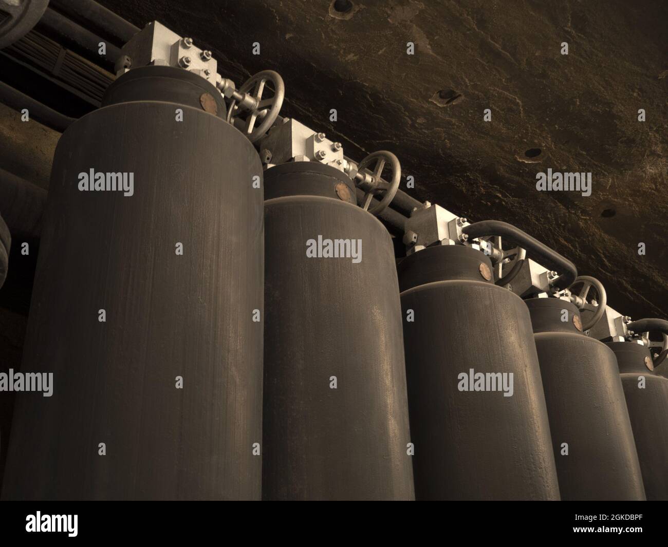 inside electric power old plant factory Stock Photo - Alamy