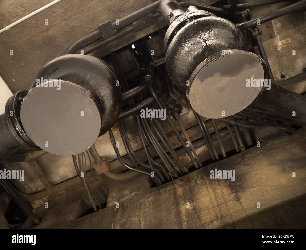 inside electric power old plant factory Stock Photo - Alamy