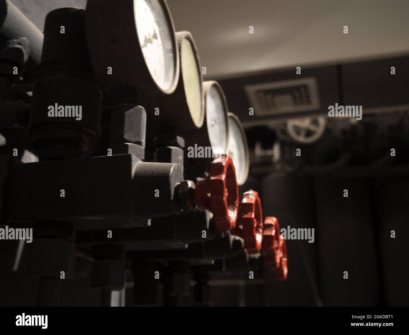 inside electric power old plant factory Stock Photo - Alamy