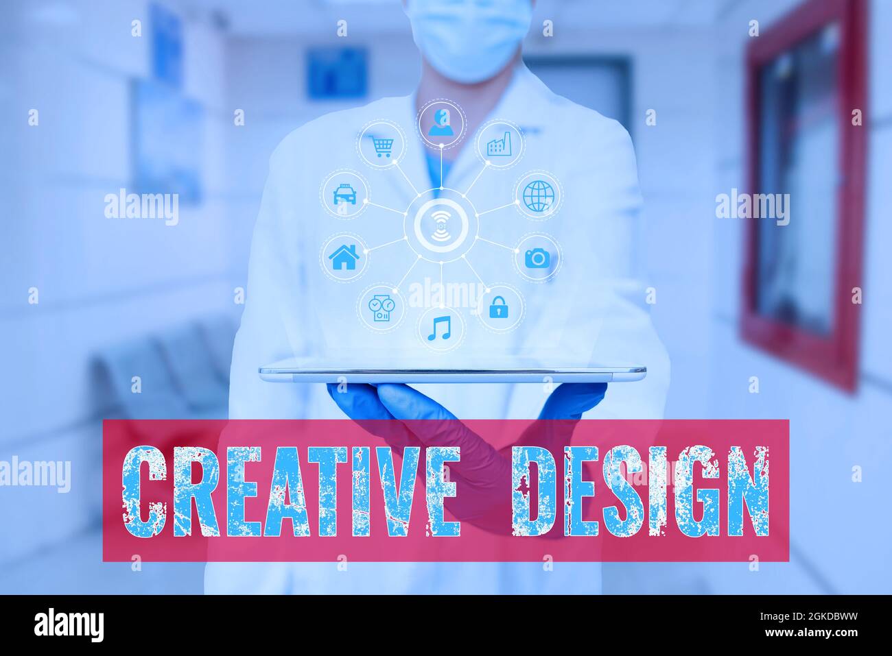 Hand Writing Sign Creative Design Business Overview Subset Of Visual