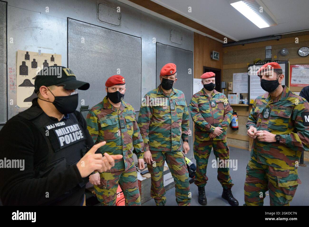 U.S. Army Maj. Cesar Patino, U.S. Army Benelux Provost Marshal ...