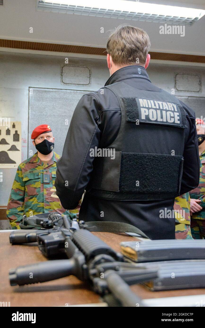 U.S. Army Staff Sgt. Nicholas Hodges, a U.S. Army Benelux Military ...