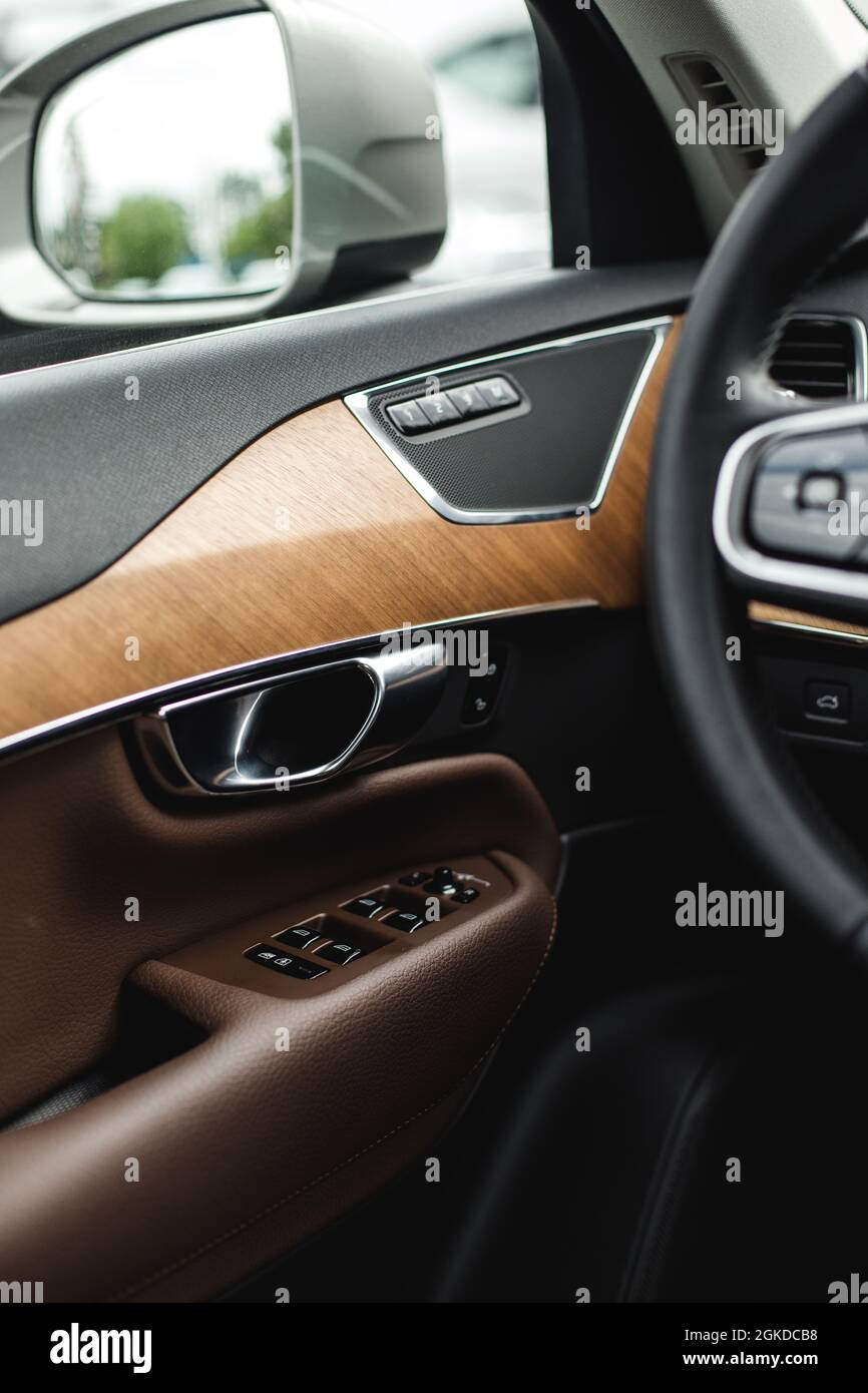 Car door controls hi-res stock photography and images - Alamy