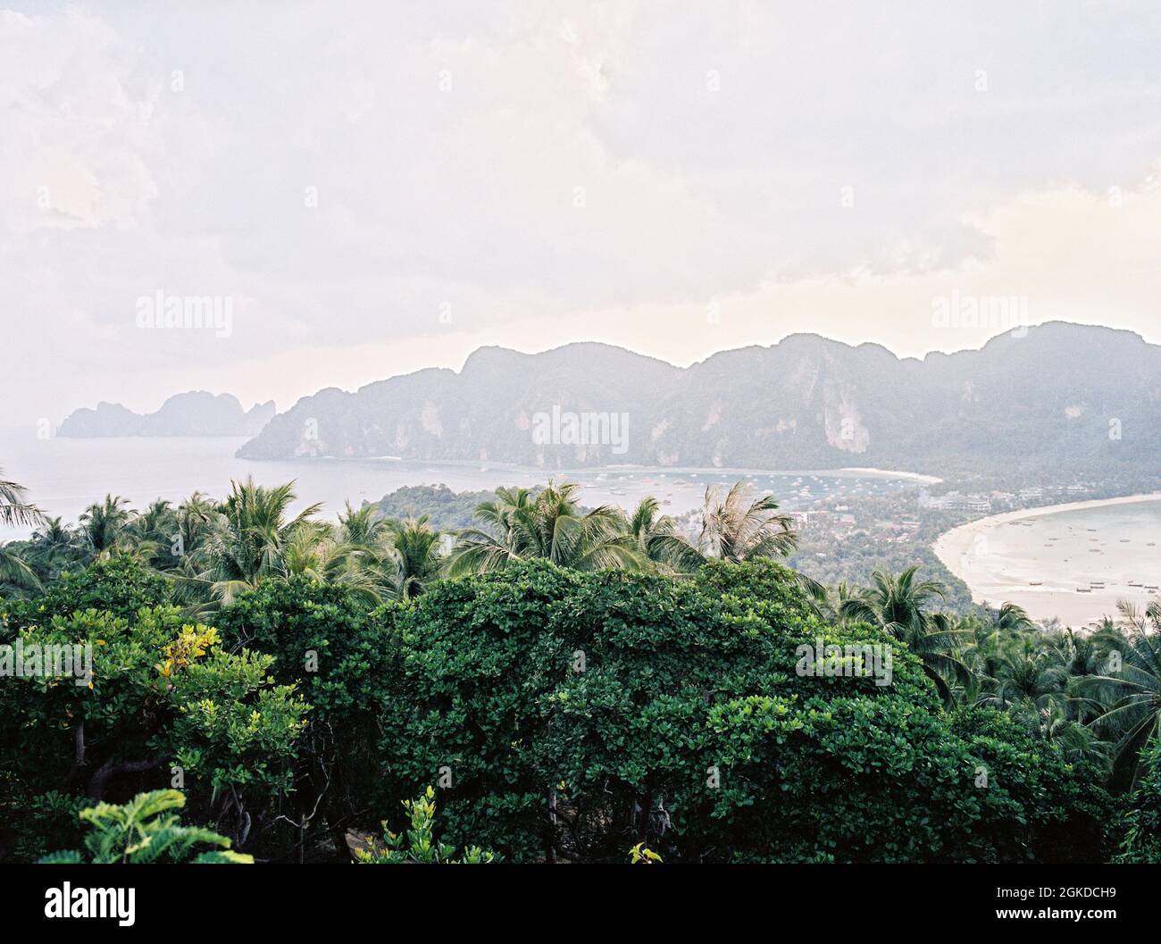 Viewpoint Phi Phi islands ,Krabi , Thailand Stock Photo - Alamy