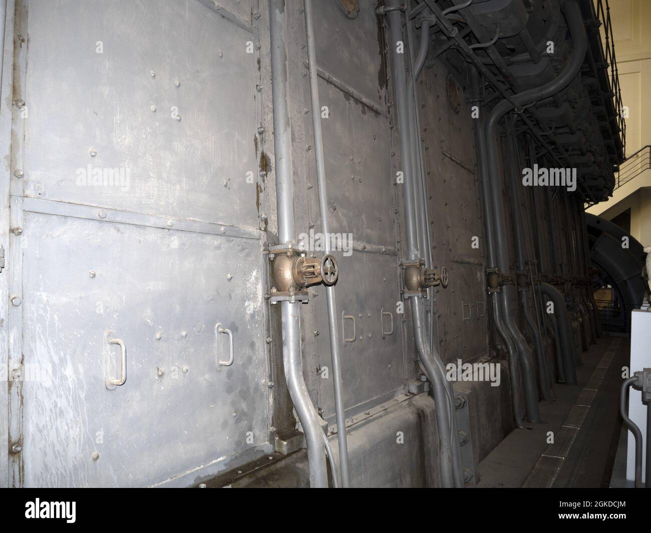 inside electric power old plant factory Stock Photo - Alamy