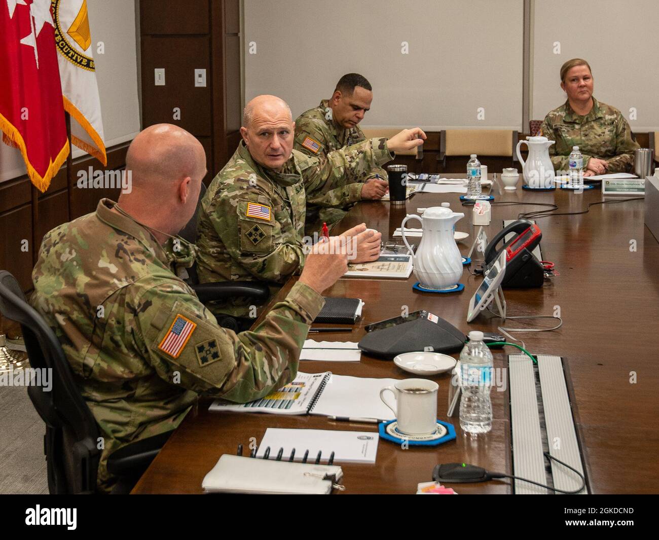 U.S. Army Security Assistance Command Commanding General Brig. Gen ...