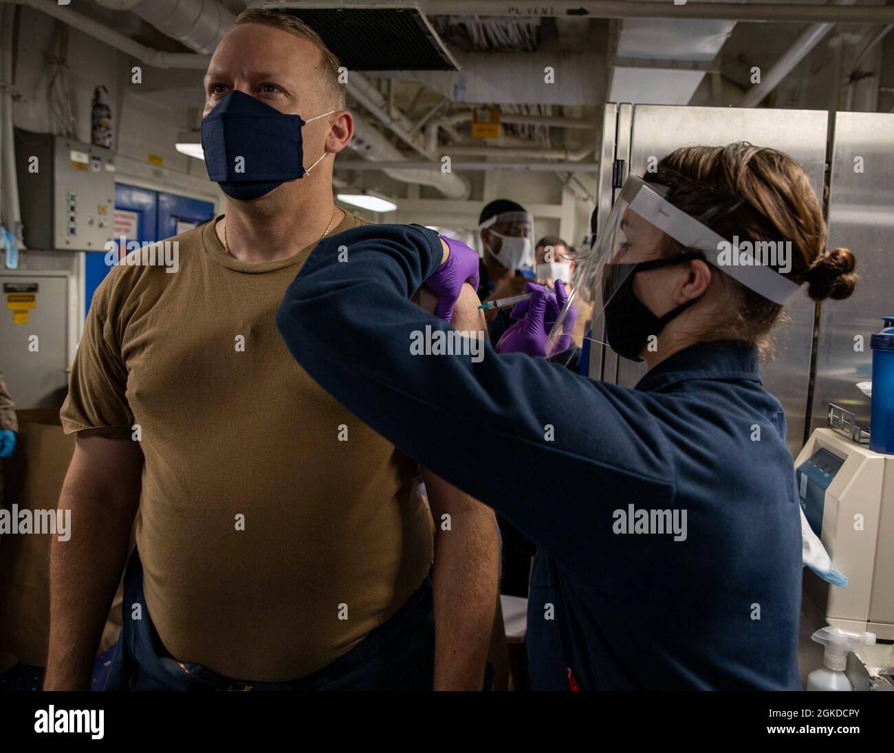 ARABIAN SEA (March 19, 2021) – Hospital Corpsman 2nd Class Emily ...