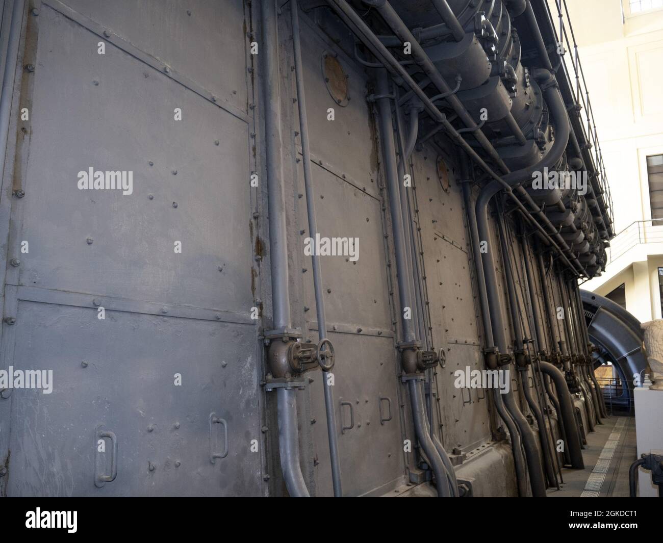 inside electric power old plant factory Stock Photo - Alamy