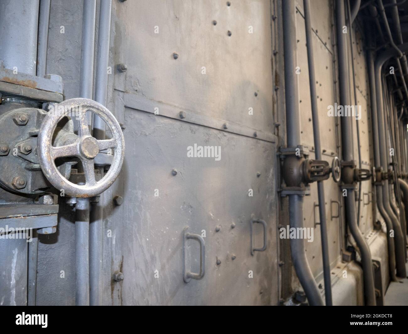 inside electric power old plant factory Stock Photo - Alamy