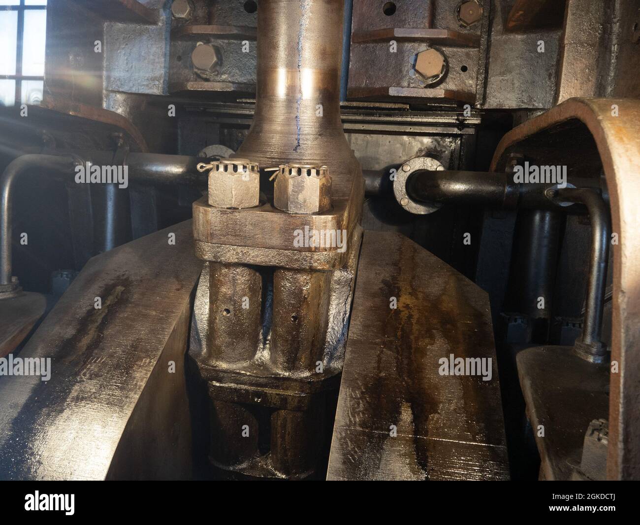inside electric power old plant factory Stock Photo - Alamy