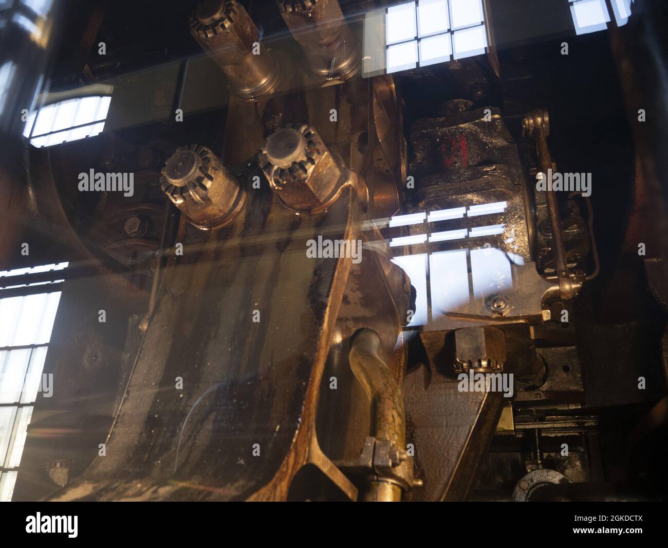 inside electric power old plant factory Stock Photo - Alamy