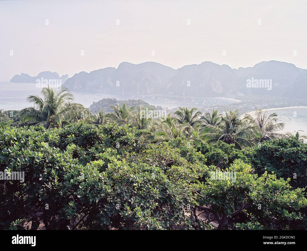 Viewpoint Phi Phi islands ,Krabi , Thailand Stock Photo - Alamy